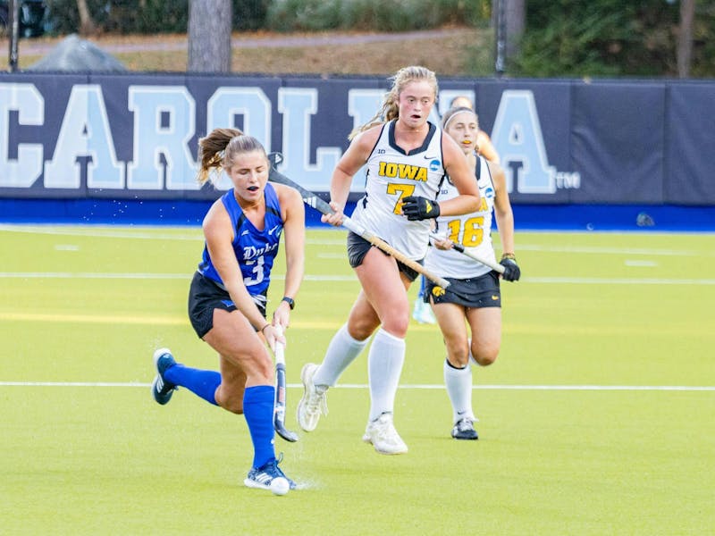 No. 8 Duke field hockey rallies comeback against No. 10 Iowa, Bustin ...