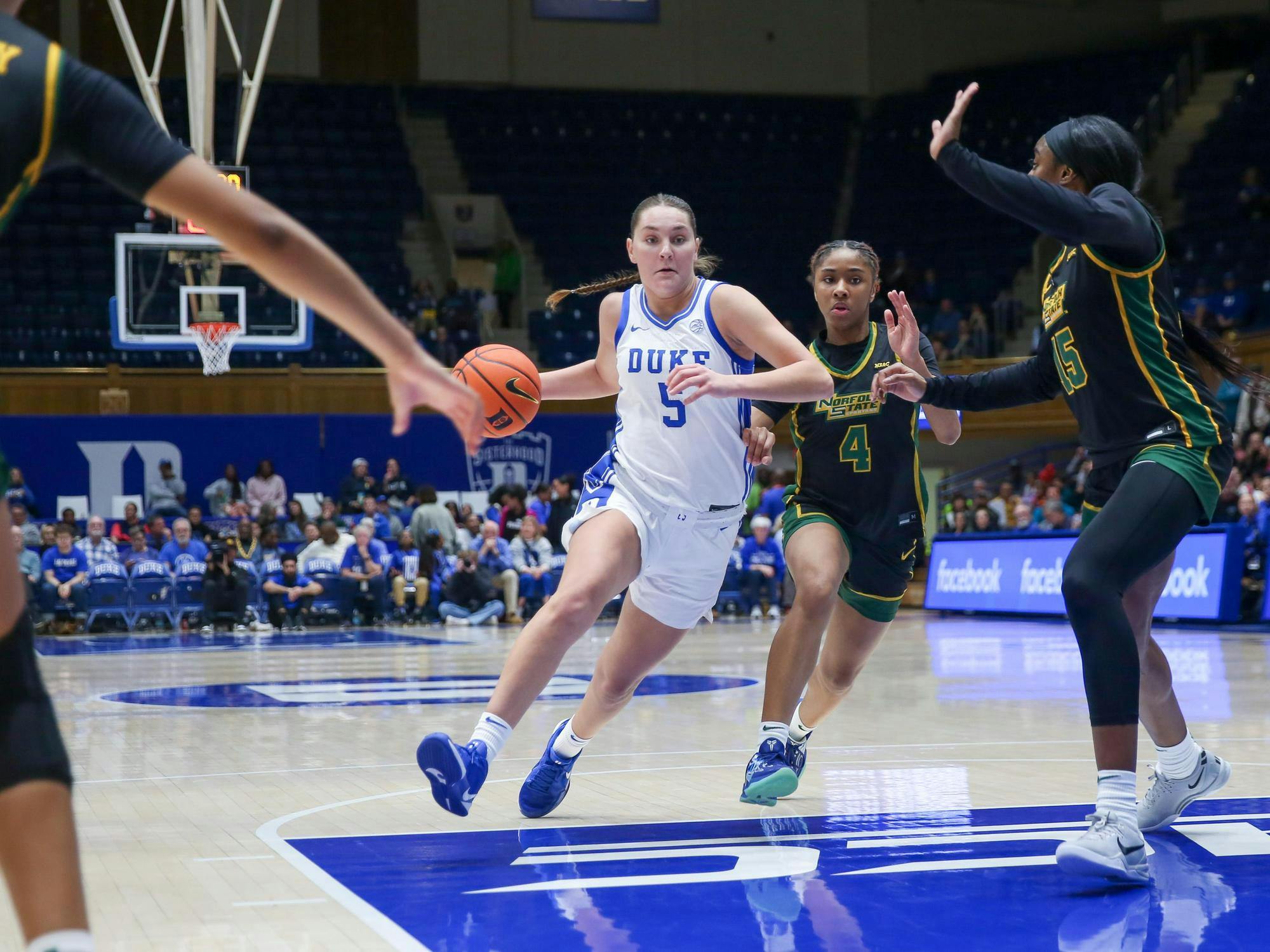 Skinner, Roberson debut as No. 15 Duke women's basketball dismantles ...