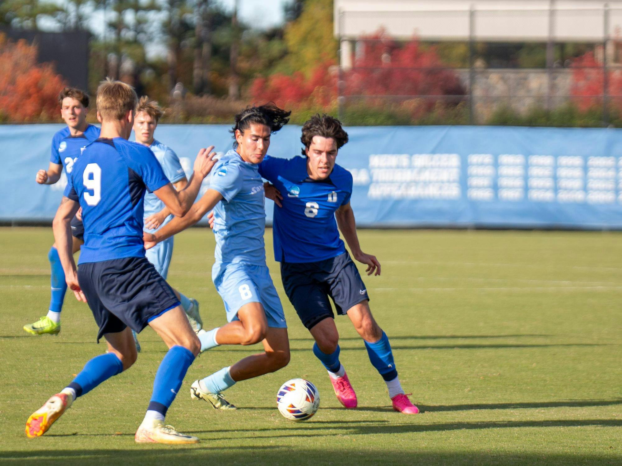 No. 15 Duke men's soccer takes revenge with 2-1 victory against No. 10 ...