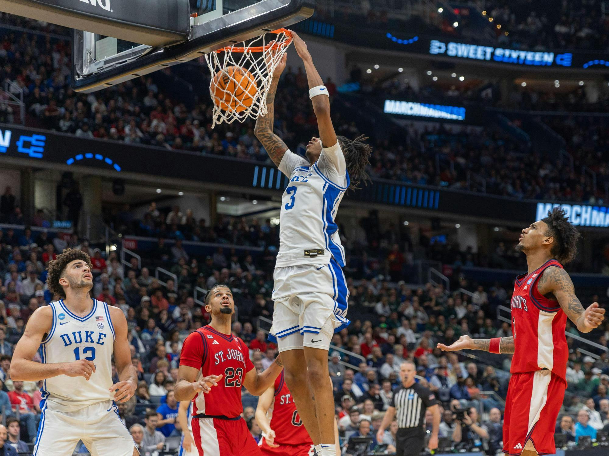 5 observations from Duke men's basketball's first half against St. John ...