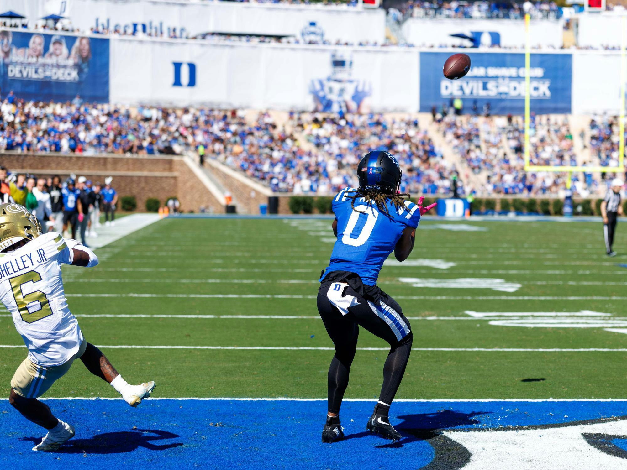 5 observations and more from Duke football's first half against No. 12 ...
