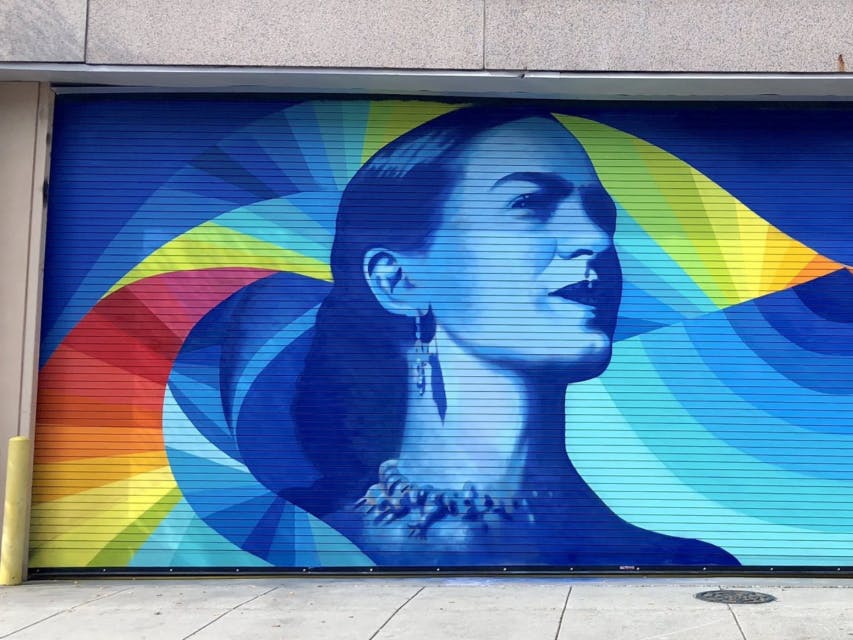 frida mural - The Chronicle