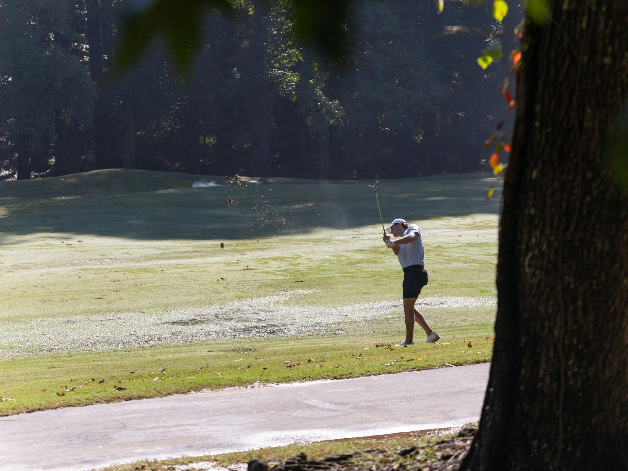 Ethan Evans leads Duke men's golf at General James Hackler Championship ...