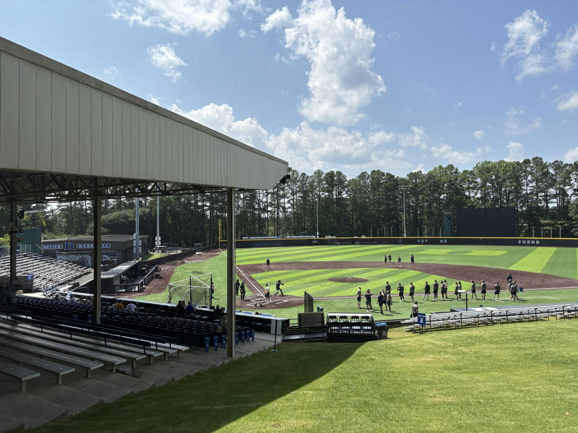 Duke baseball fast-forwards renovation plans, expands spectator ...