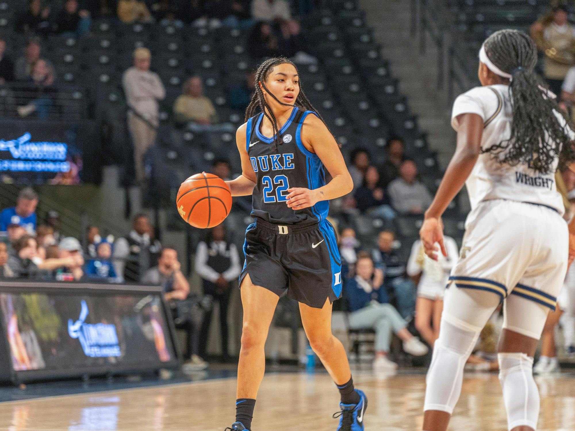No. 14 Duke women's basketball rides strong fourth quarter to 55-50 win ...