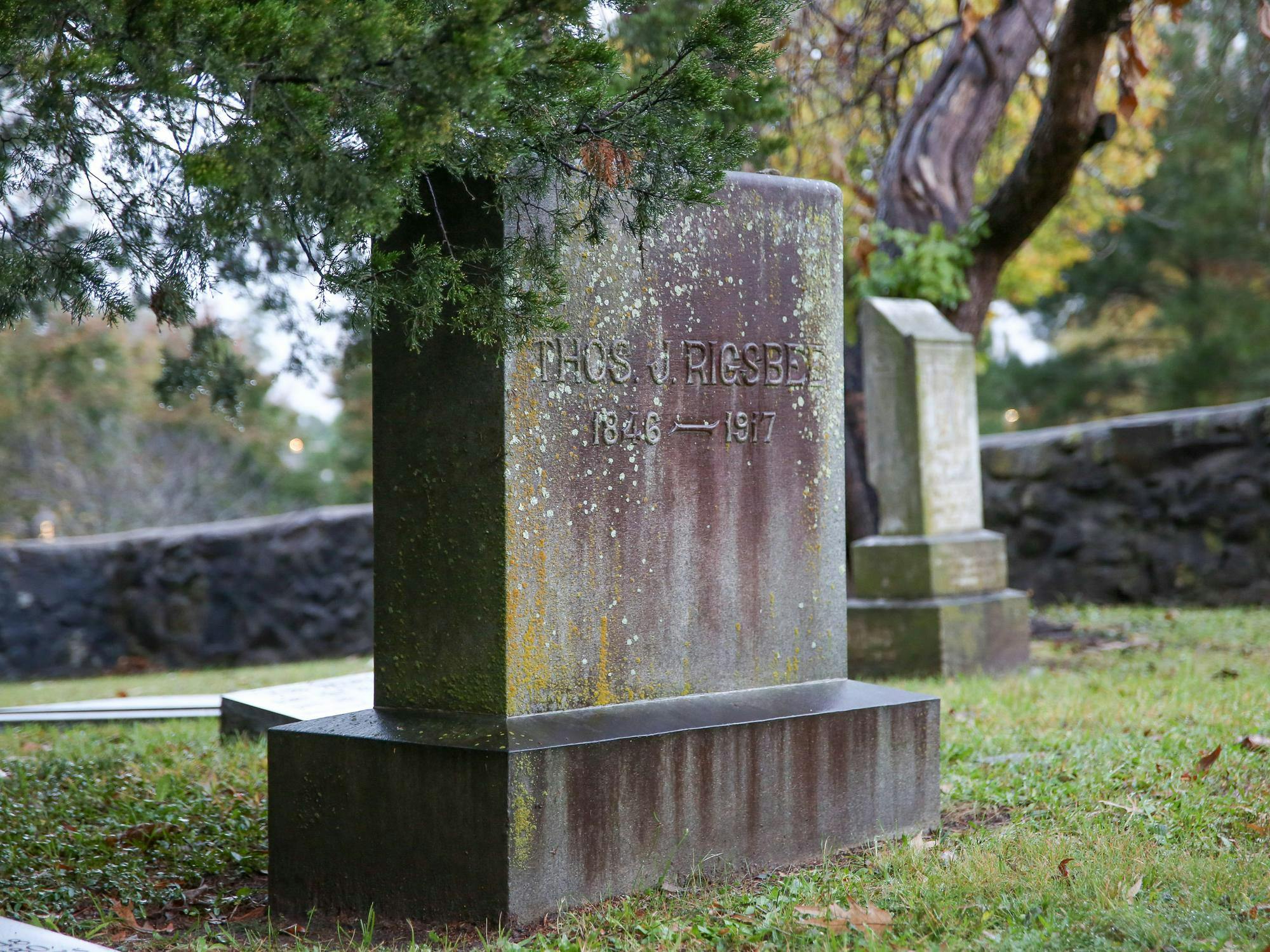 A graveyard on campus: The hidden legacy of the Rigsbee family resting in Blue Zone - The Duke ...