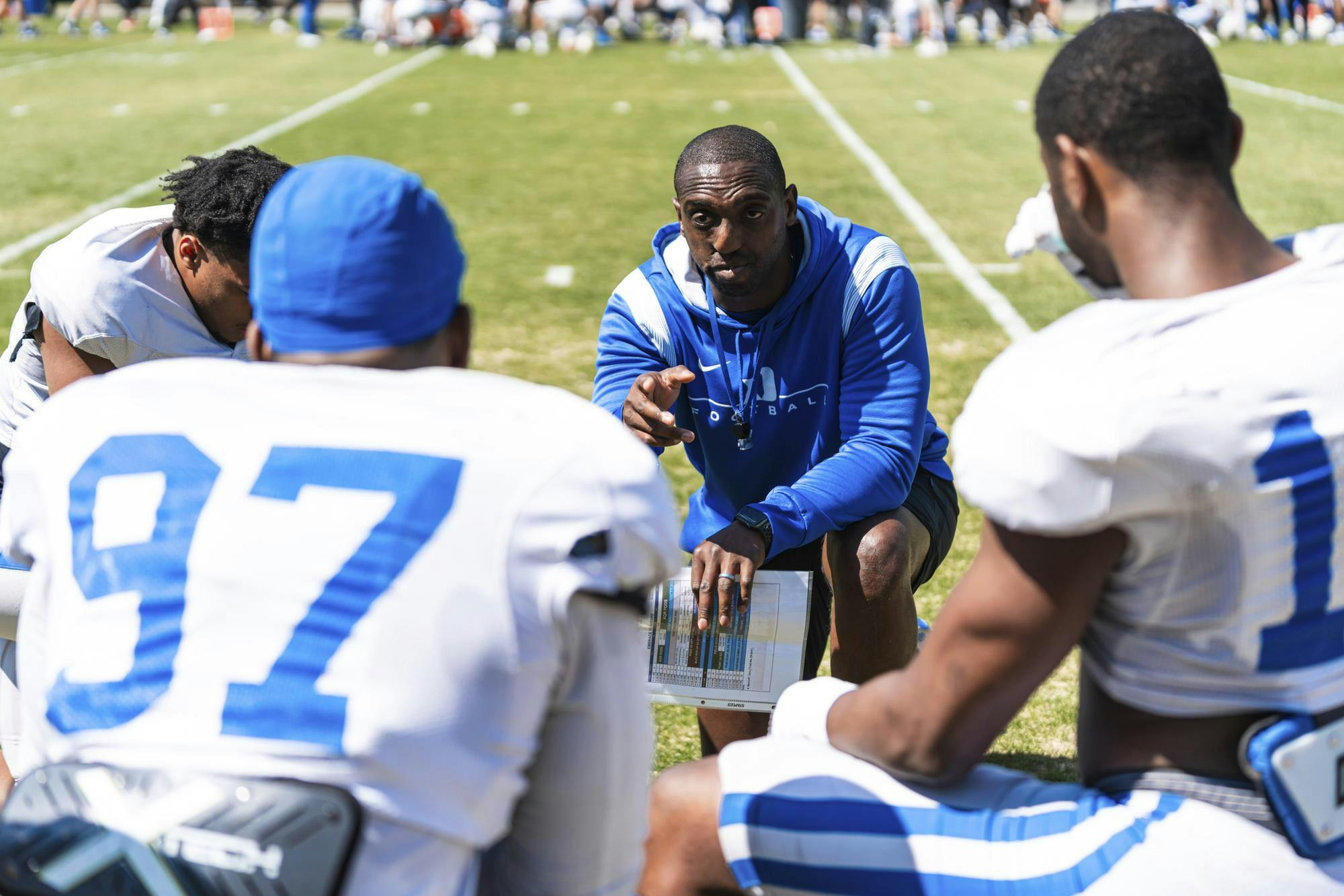 Meet Harland Bower, the coach with a formula for Duke's defensive line ...