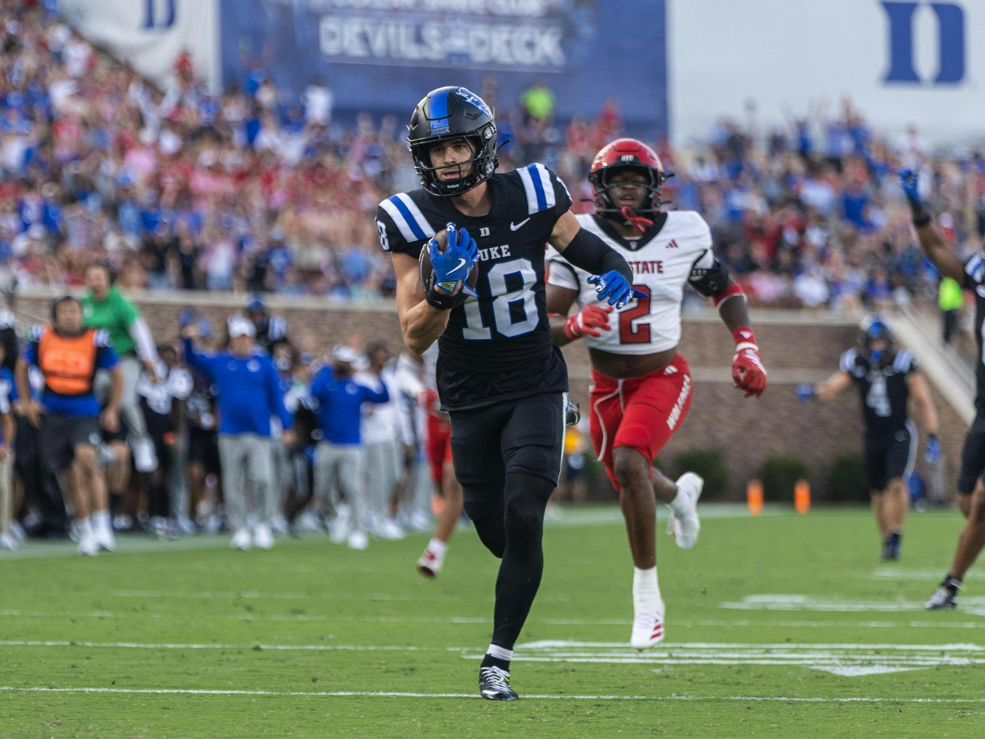 Star Duke football receiver Cooper Barkate reportedly enters transfer ...