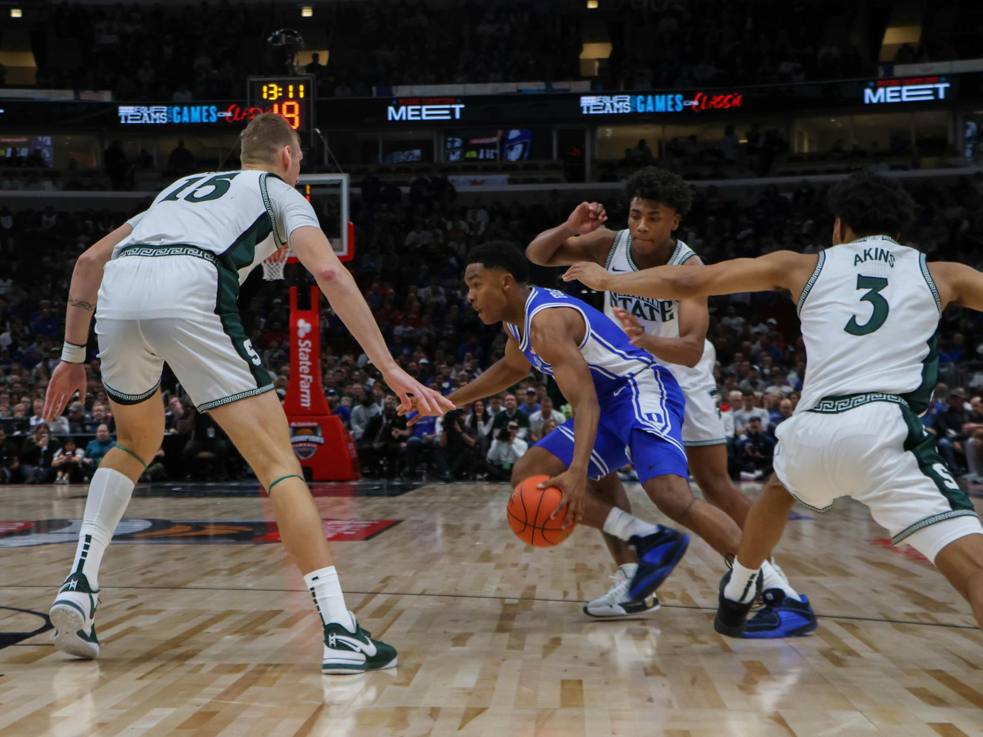 On Caleb Foster’s breakout night, No. 9 Duke men’s basketball still ...