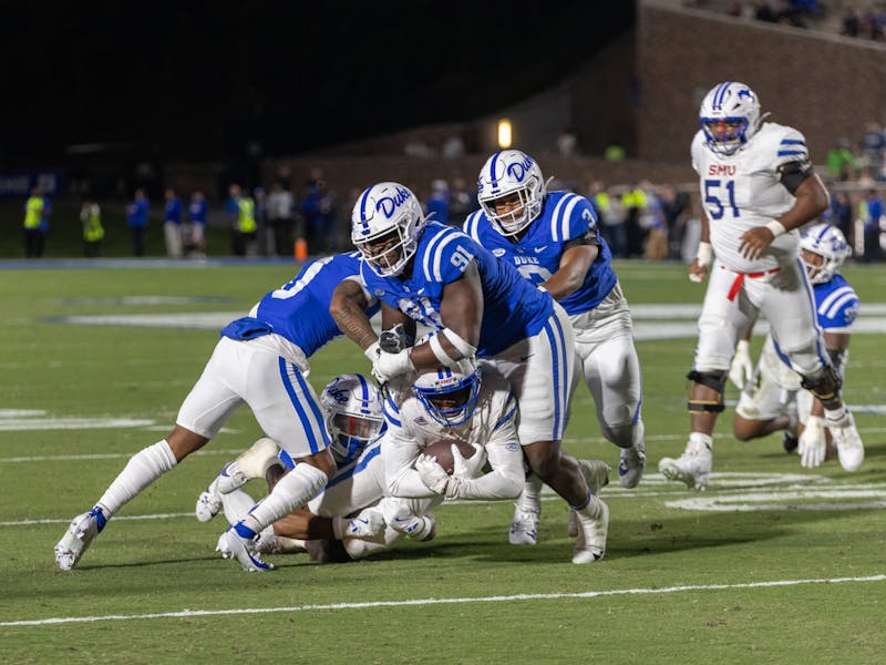Column: Despite its improbable loss to No. 22 SMU, Duke football showed ...