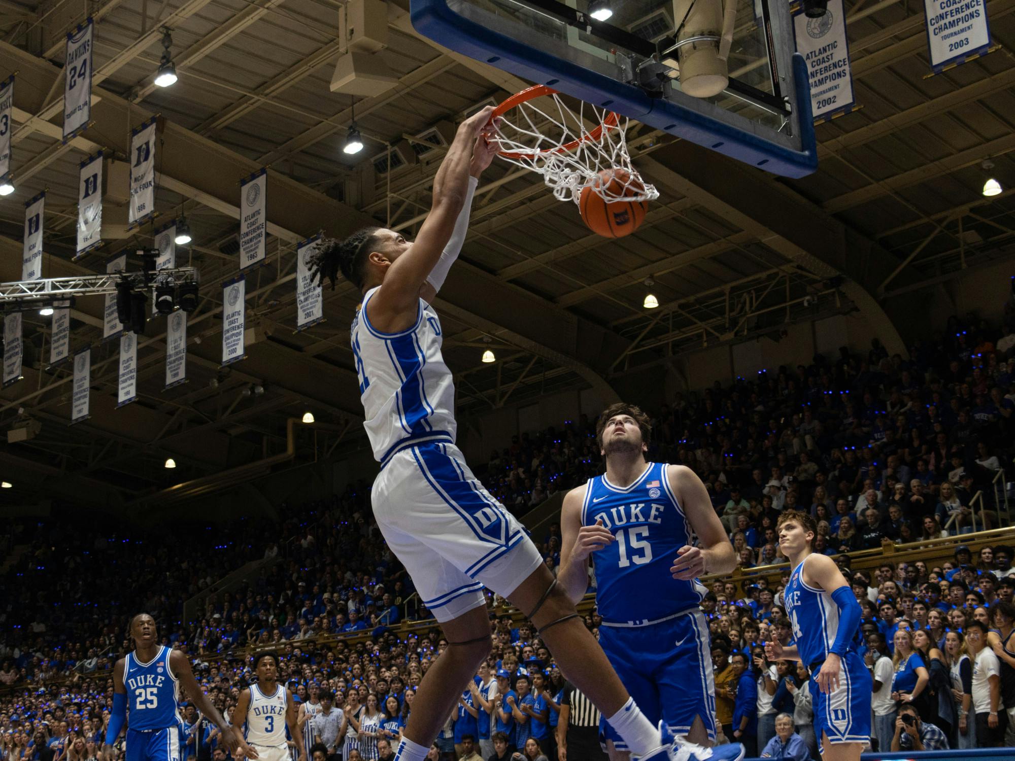 Duke men's basketball center Christian Reeves enters transfer portal ...