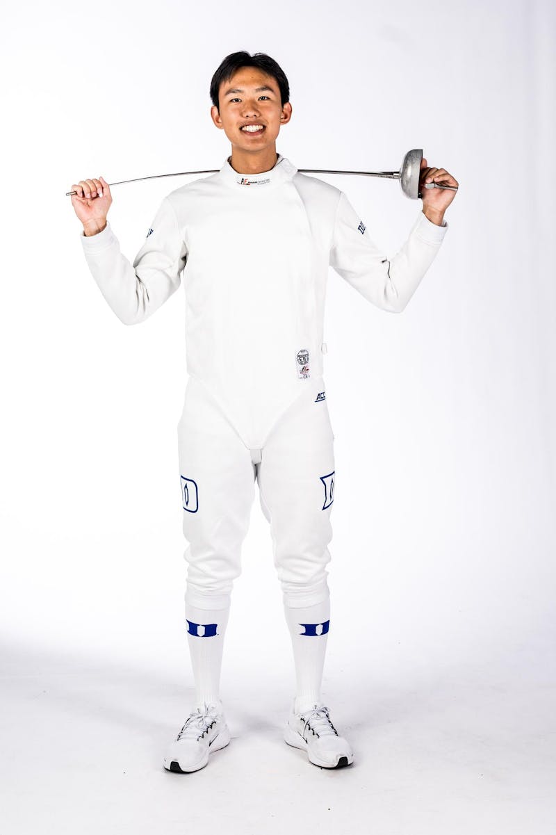 Blue Devil of the Week: Freshman Kyran Lin continues stellar fencing ...