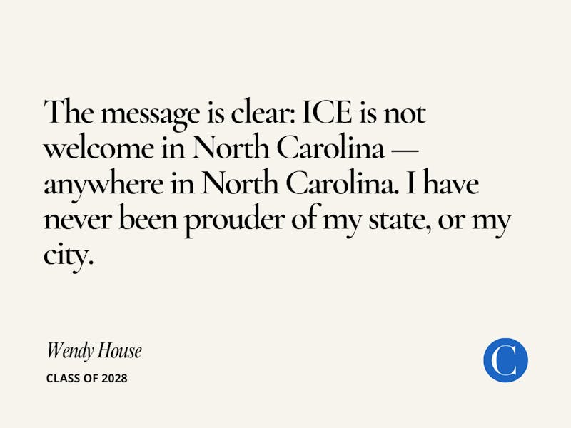 Durham melts ICE, Duke should follow - The Duke Chronicle