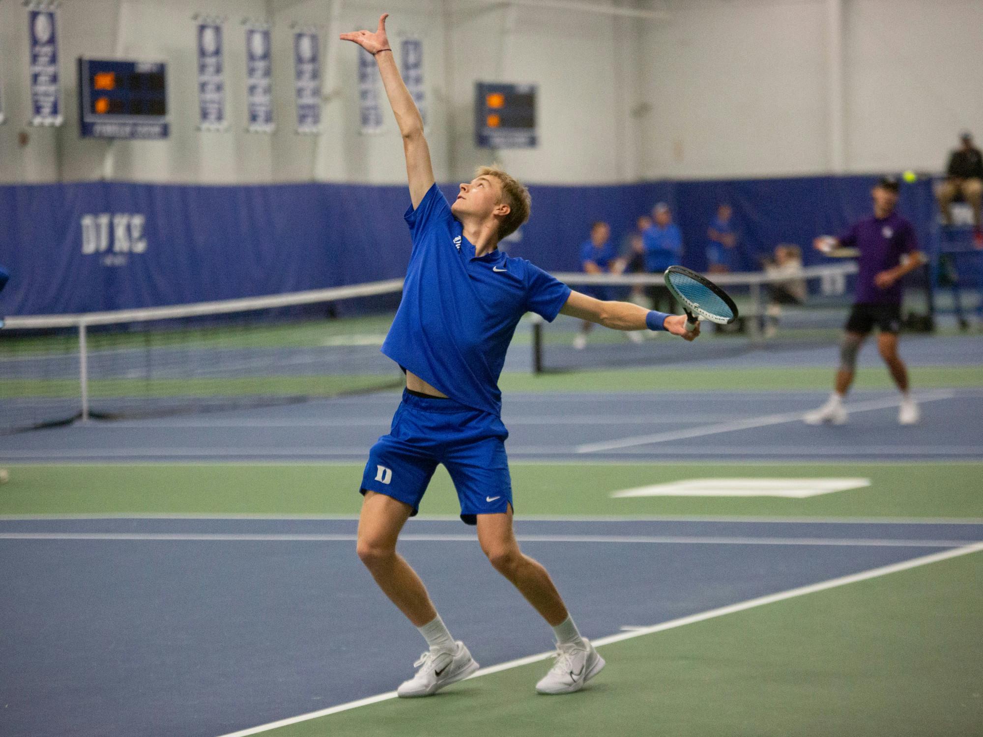 No. 7 Duke men’s tennis finishes winless at ITA National Indoor ...
