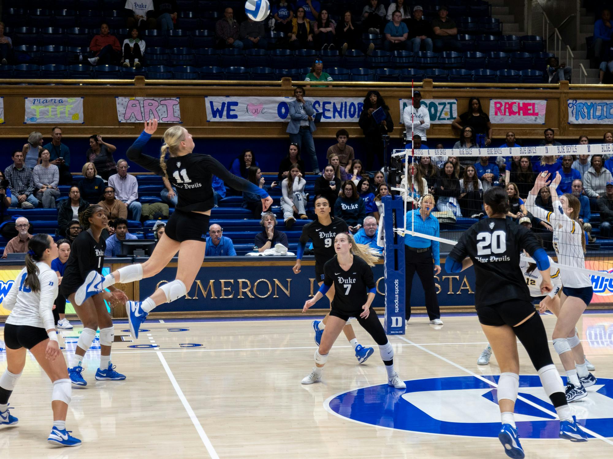 Duke volleyball drops final two home games to Stanford, Cal - The Duke ...