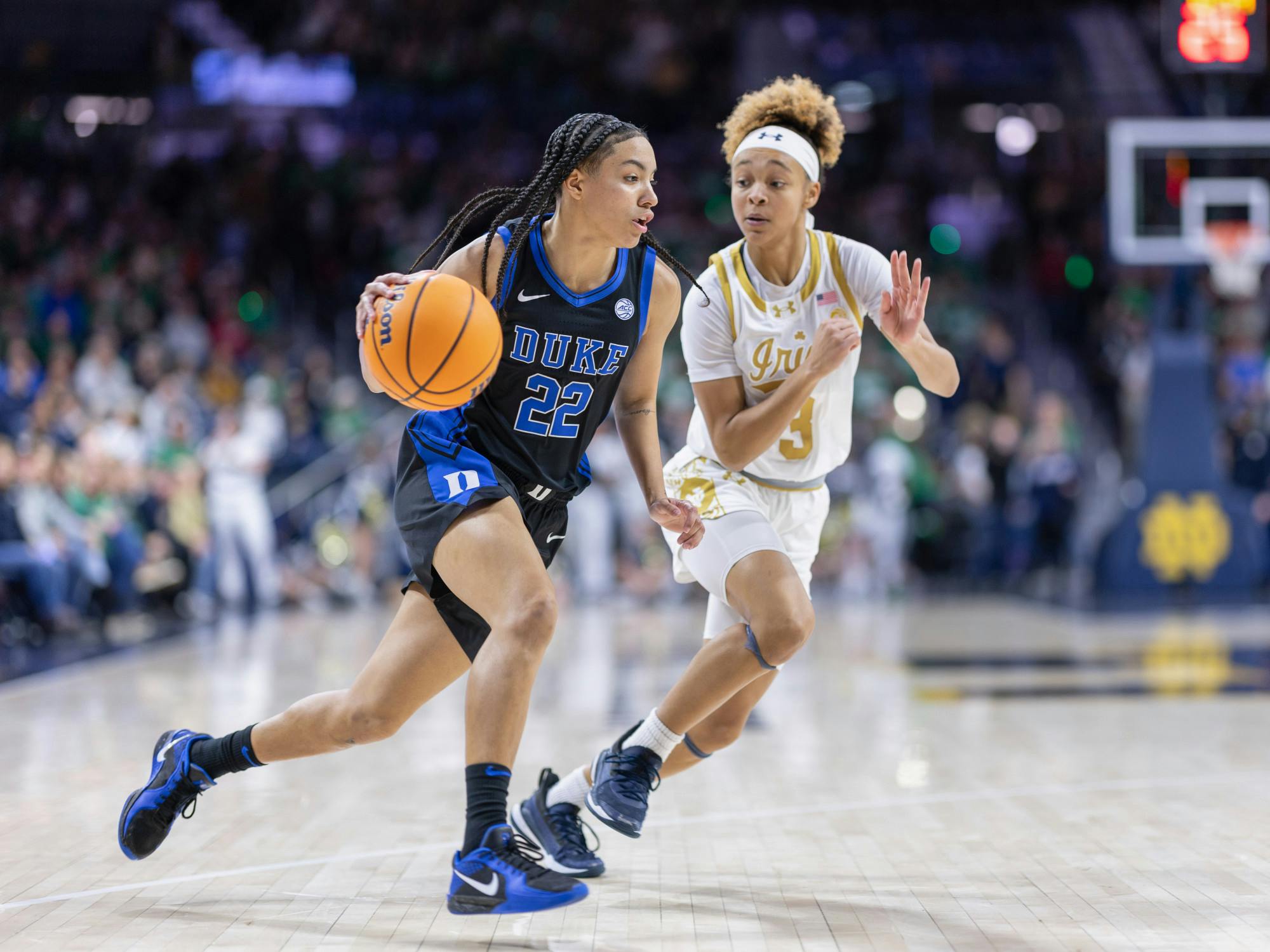 No. 1 Notre Dame's second-half surge puts away No. 11 Duke women's ...