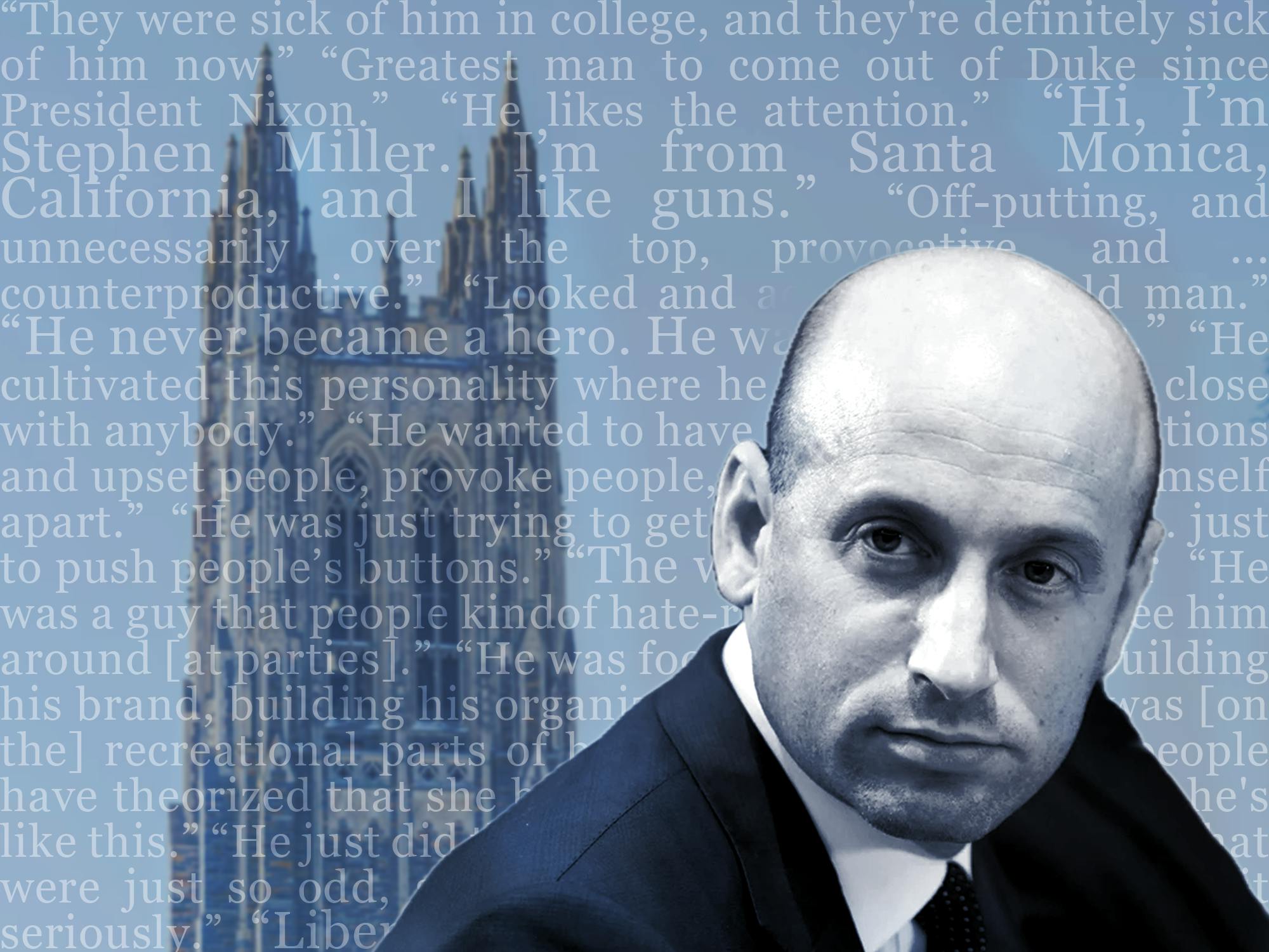 ‘He likes the attention’: Stephen Miller, through the memories of his ...
