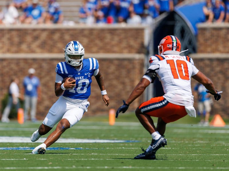 Duke football takes 45-19 beating from No. 11 Illinois - The Duke Chronicle