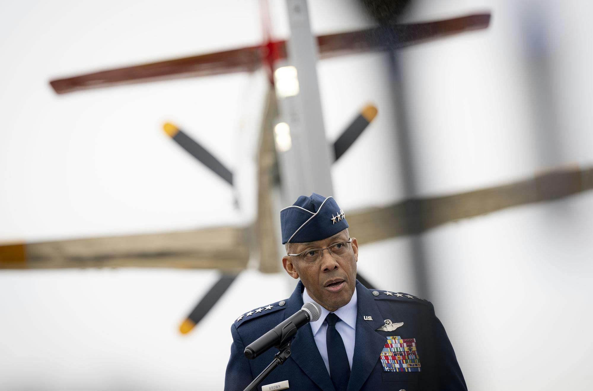 ‘Not only might I inspire them, but they inspire me’: A conversation with General Charles Brown ...