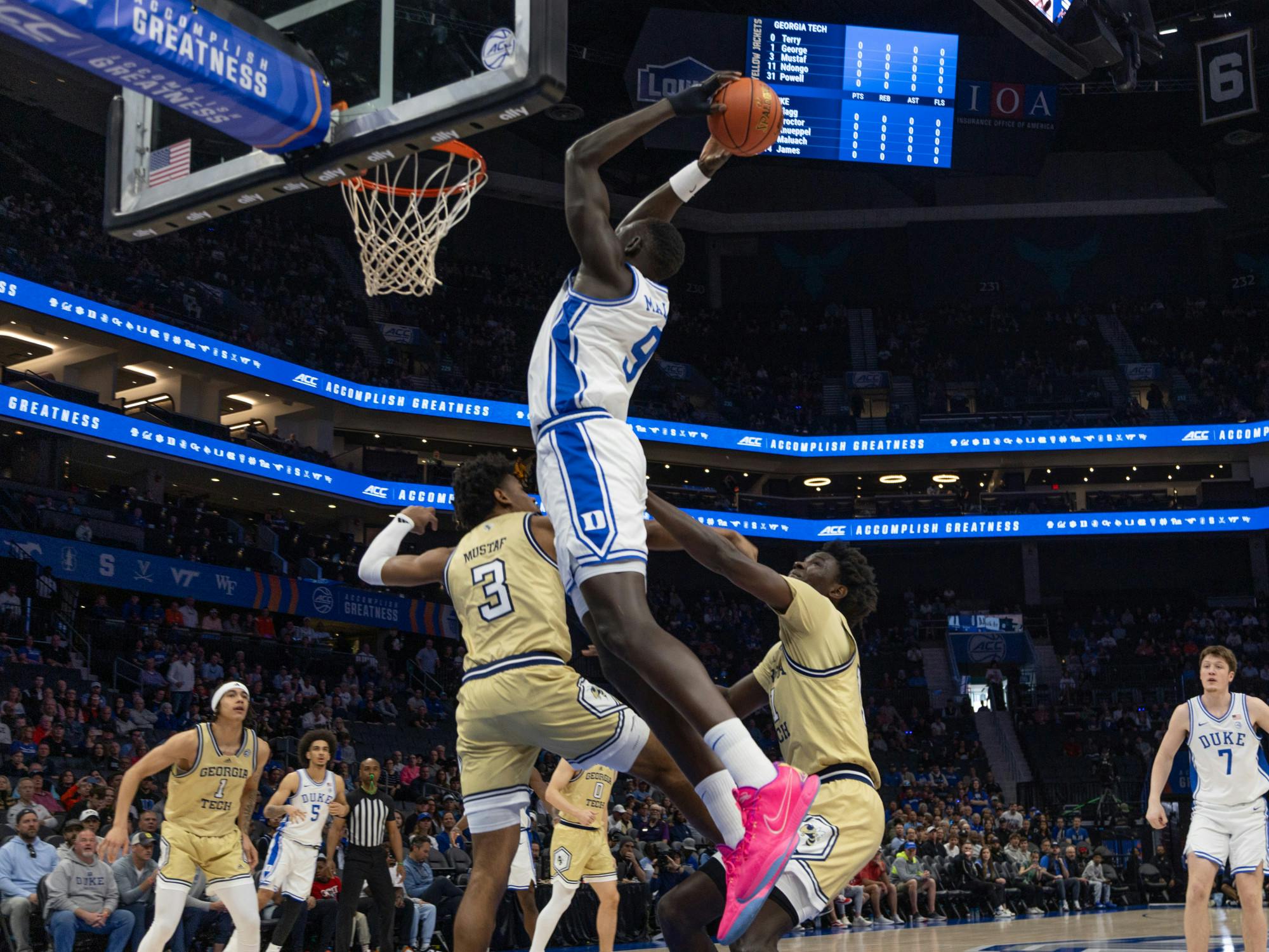 No. 1 Duke escapes Georgia Tech 78-70 in ACC Tournament quarterfinals ...