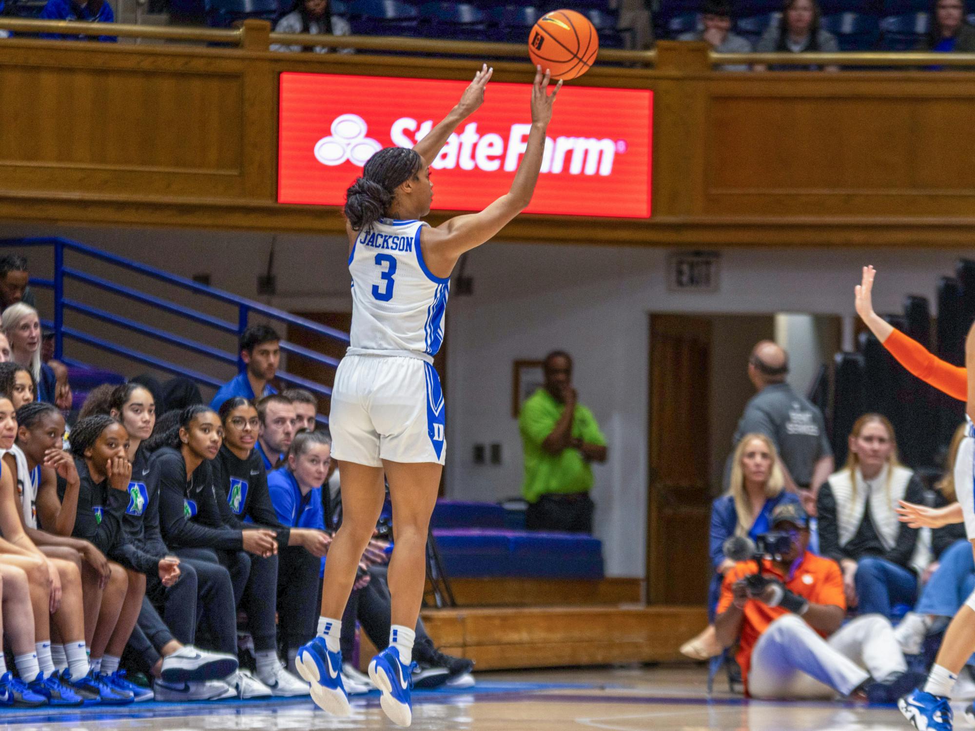No. 13 Duke women's basketball's Ashlon Jackson's big week indicative ...