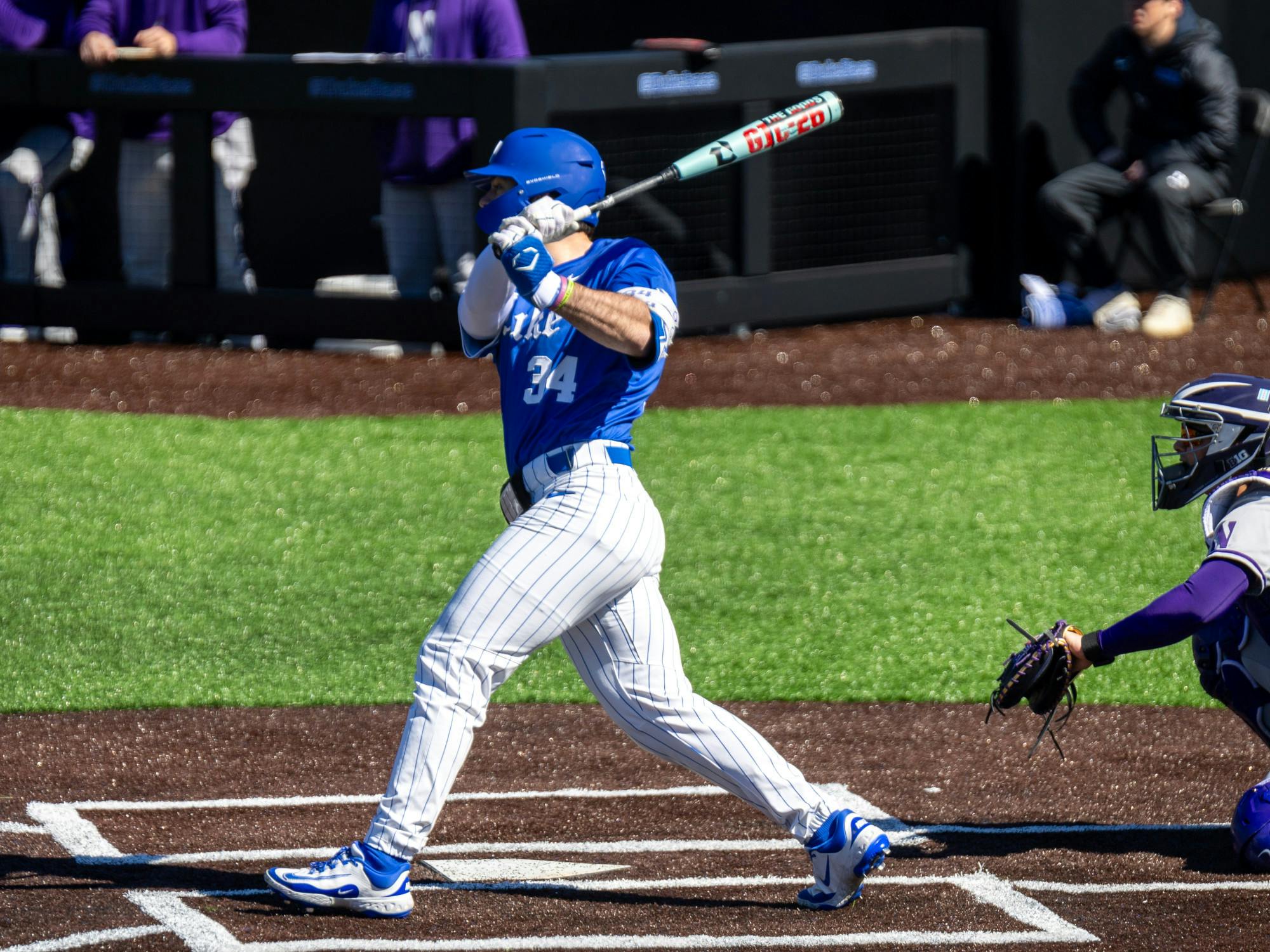 Ben Miller belts 3 home runs for Duke baseball in sweep of Northwestern ...