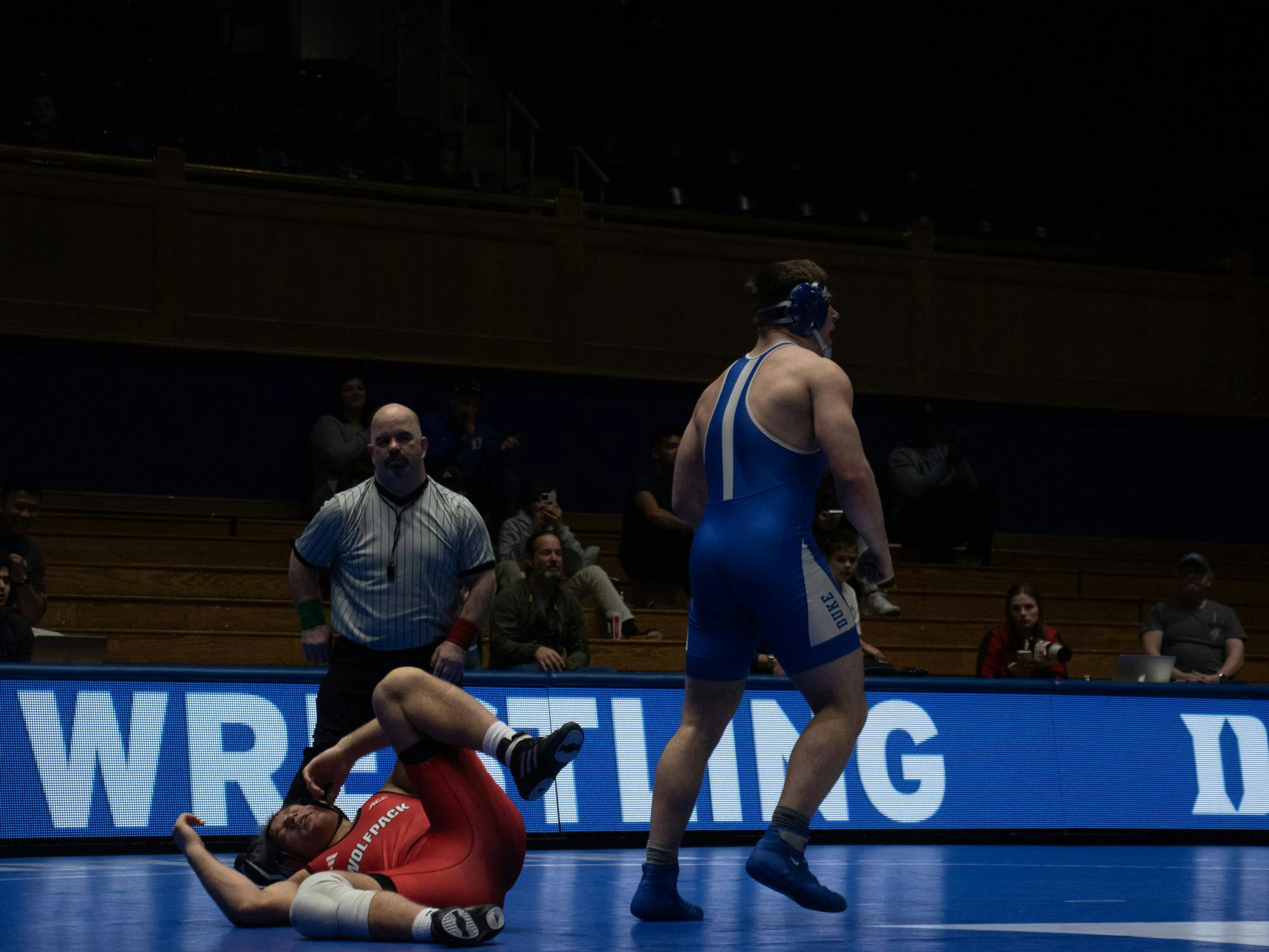 Duke wrestling falters in pair of dual meets, but earns 3 first-place ...