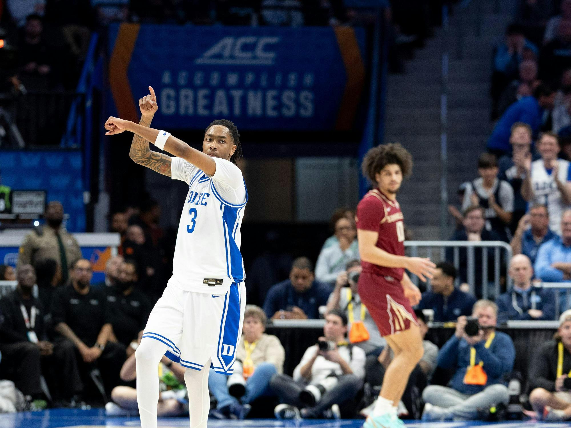 Duke men's basketball survives 80-79 upset bid from Florida State ...