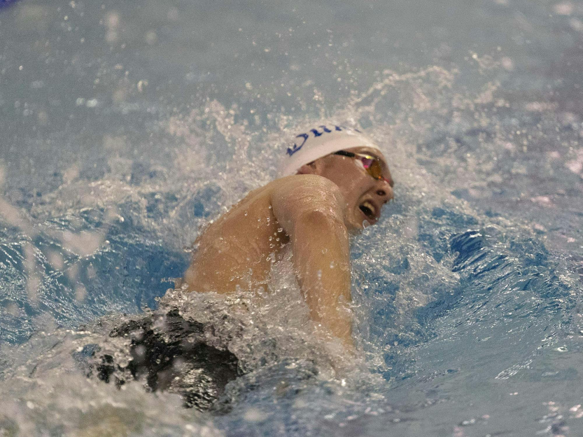Blue Devil of the Week: Freshman swimmer Anderson Kopp captures first ...