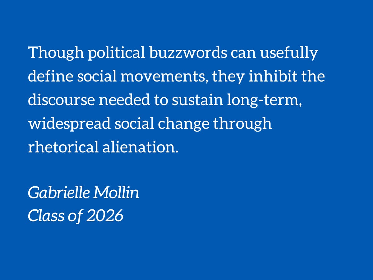 Bye bye buzzwords - The Duke Chronicle