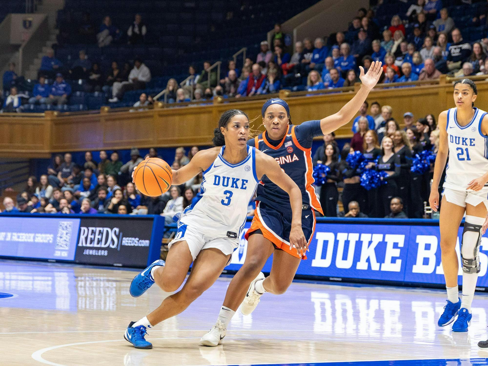 Duke women's basketball survives late scare to defeat Virginia 65-58 ...