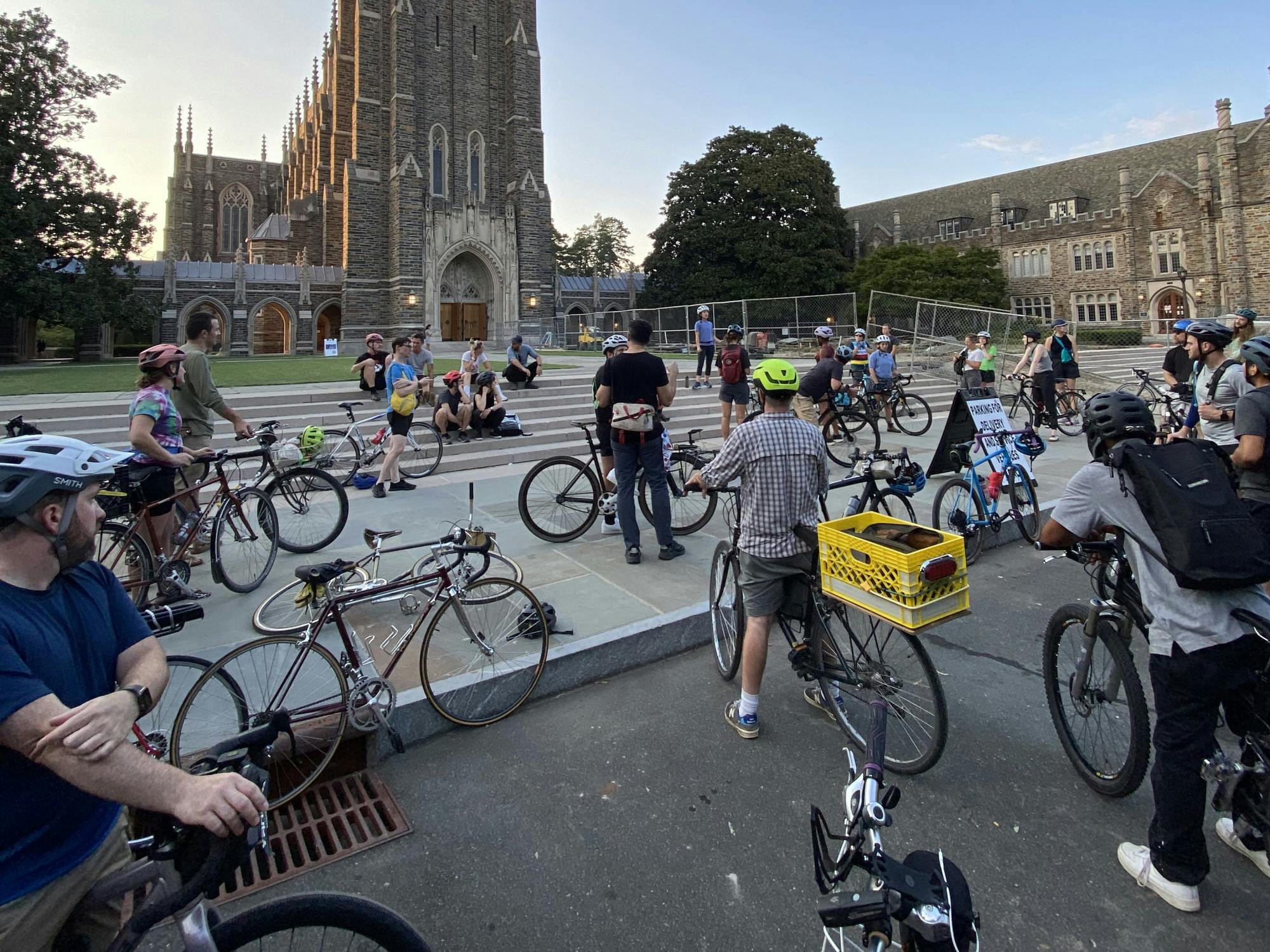 From Duke Chapel to Irish pub: Ride around Durham with a biking group ...