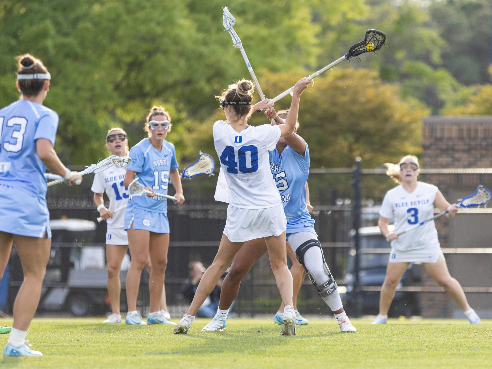 Duke women's lacrosse rolls over James Madison 17-10 in first round of ...