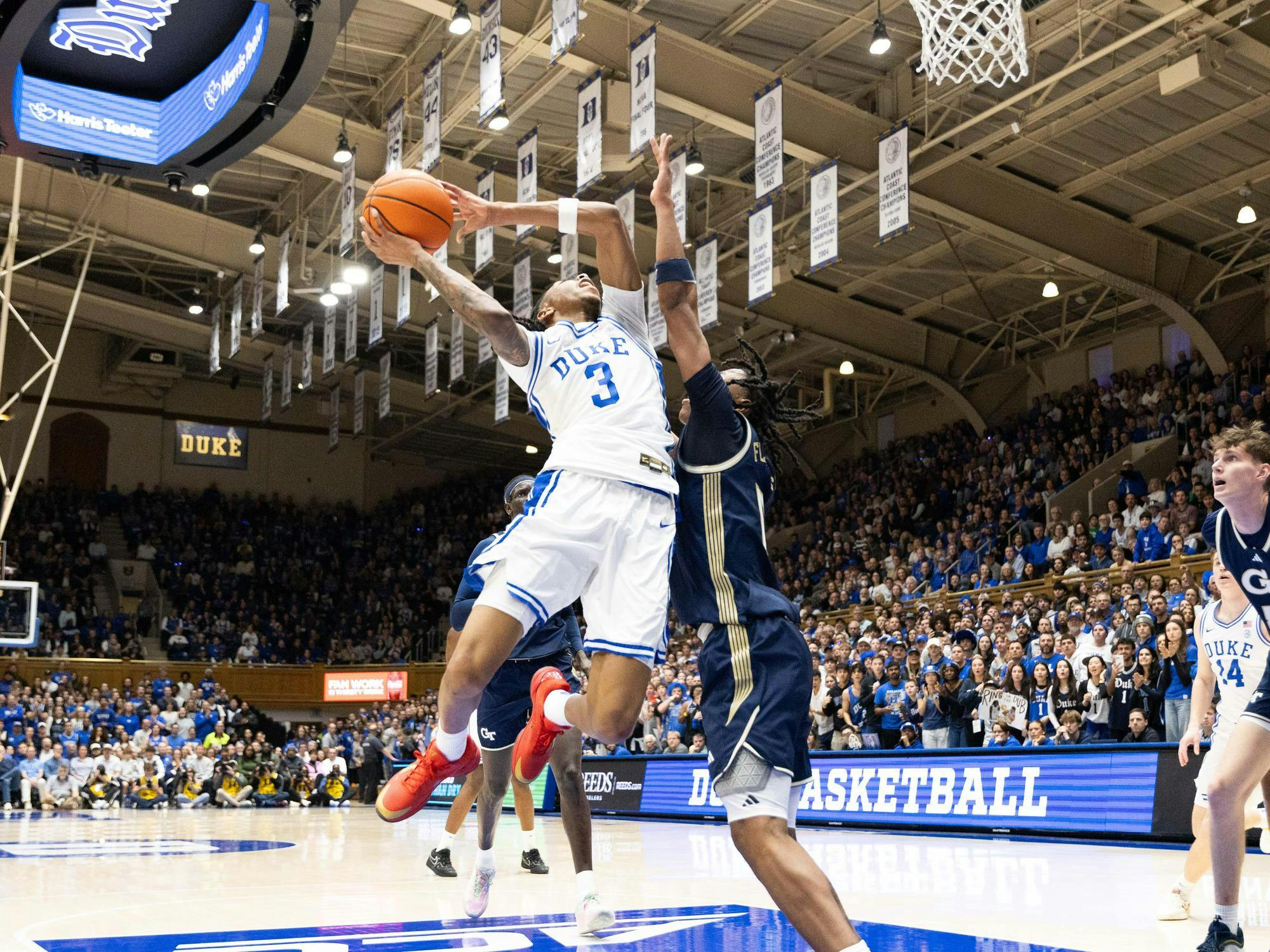 Against Georgia Tech, relentless rebounding helped Duke men’s ...