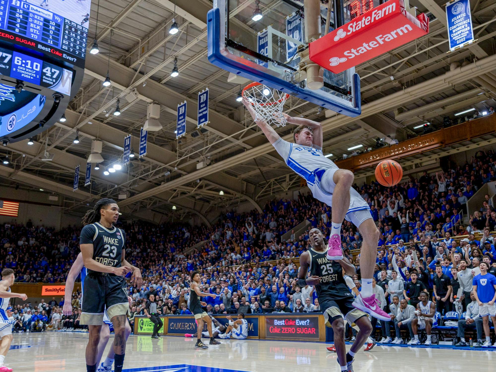 Second-chance points and fast-break scoring define No. 2 Duke men's ...