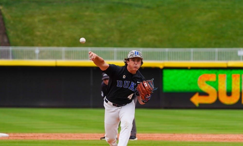 No. 13 Duke baseball hangs on for close midweek win against Liberty in ...