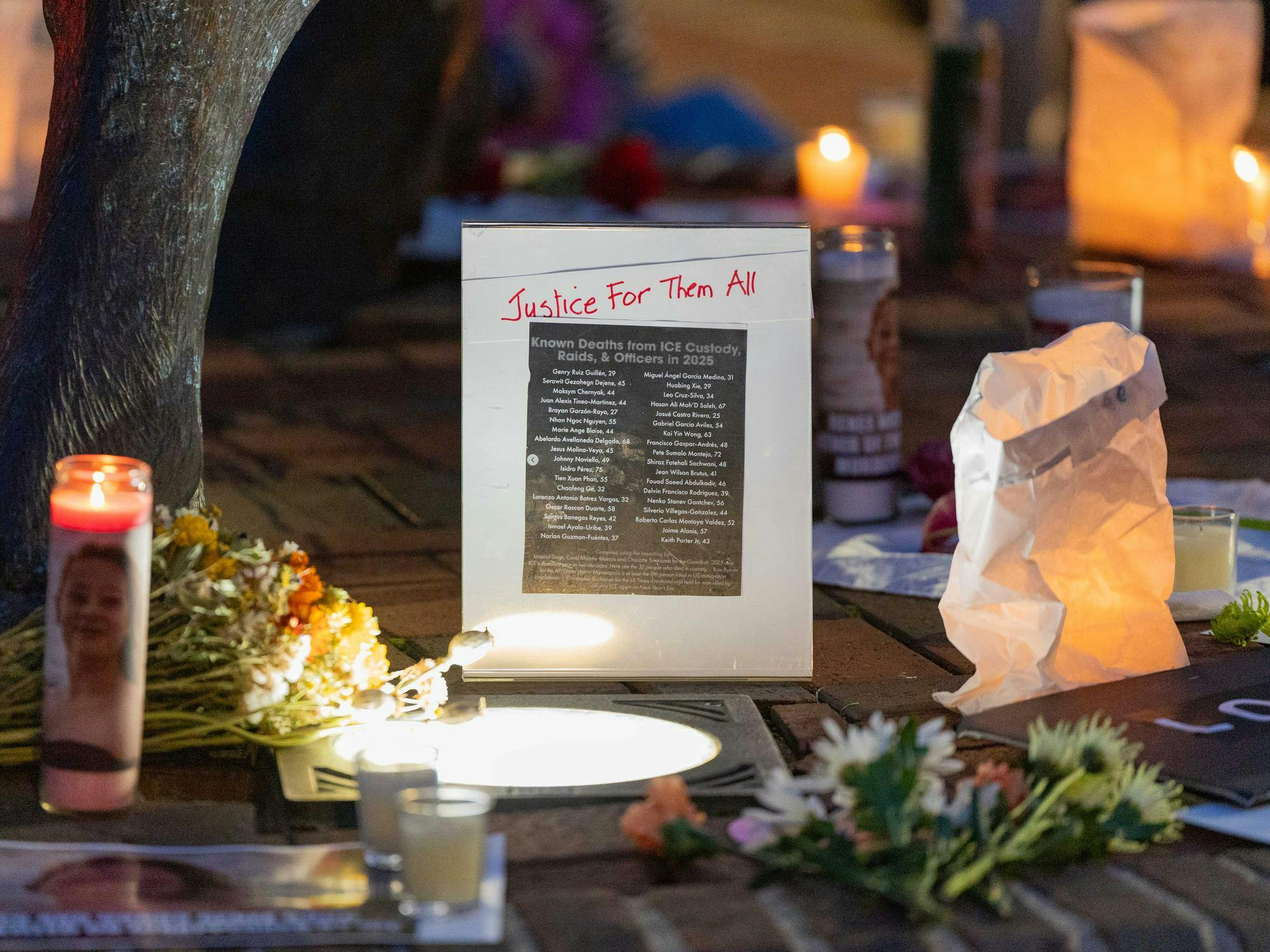 Protesters in Durham decry ICE agent killing of Renee Good - The Duke ...