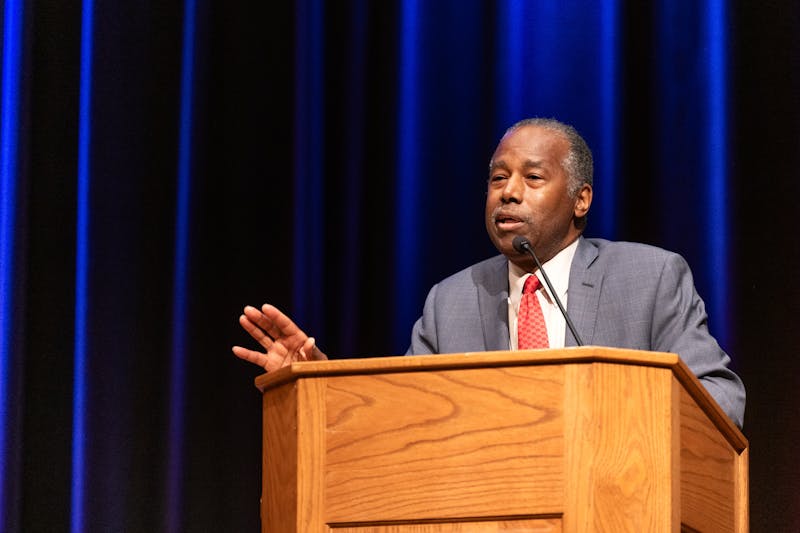 'Not an ideal time to be conservative': Ben Carson speaks on UNC Campus