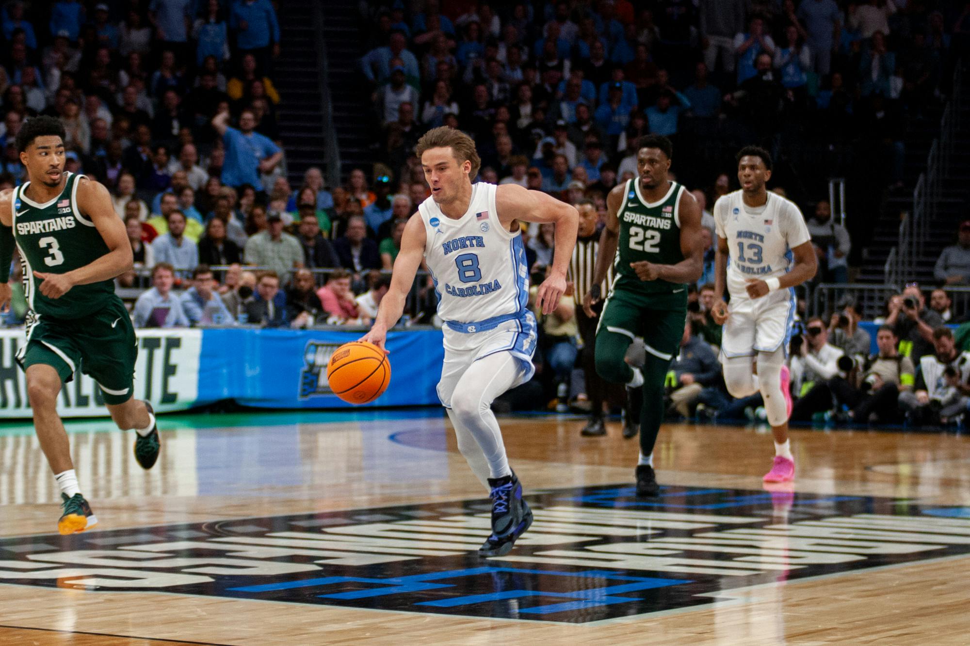 Sweet 16 bound: UNC men's hoops takes down Michigan State, 85-69 ...