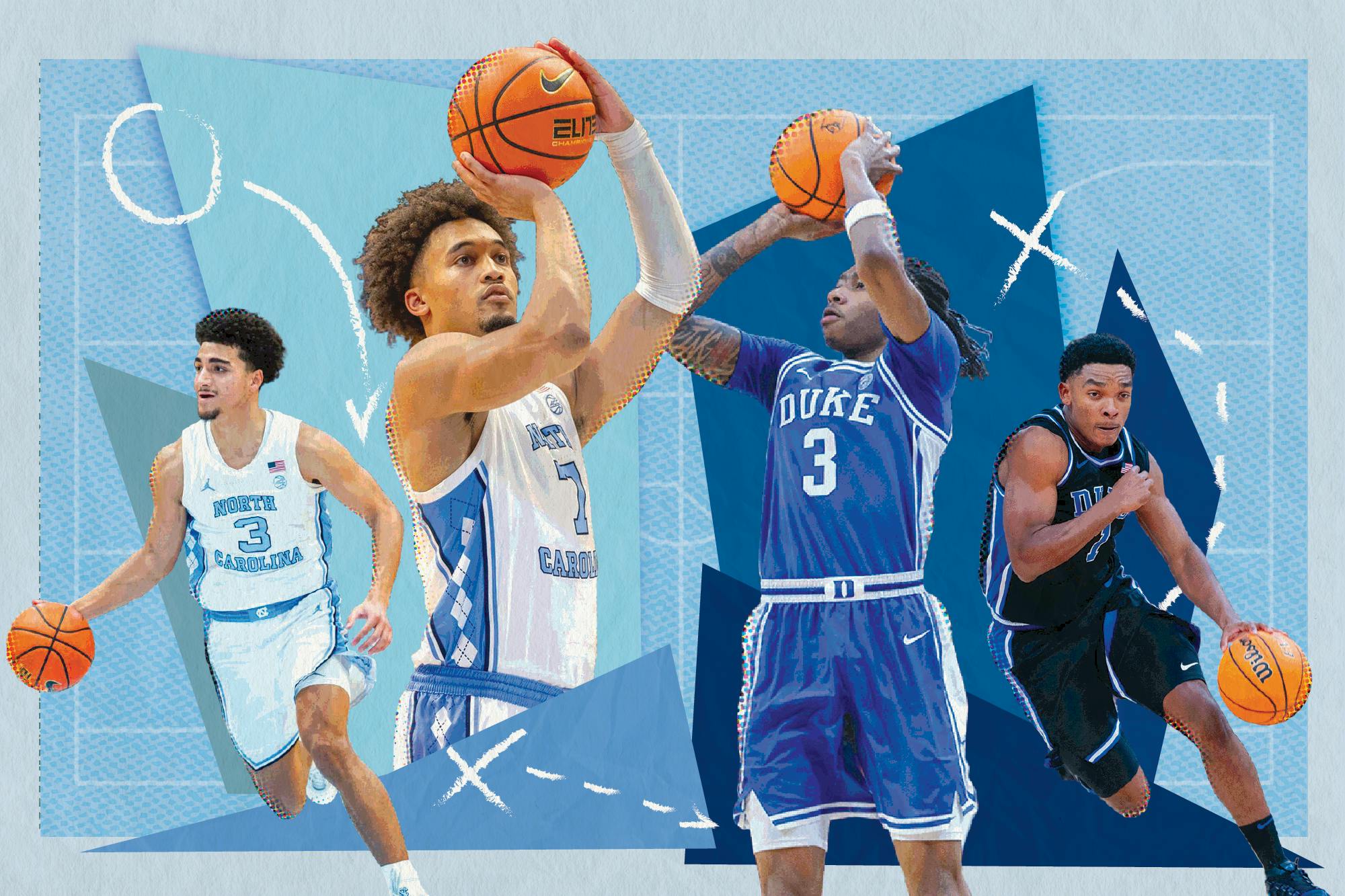 Starters could give UNC the edge in backcourt matchup with Duke - Daily ...