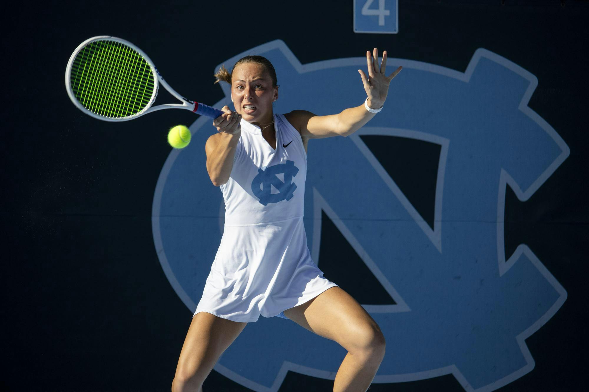 Tatum Evans seals 4-3 victory for UNC women's tennis over N.C. State ...