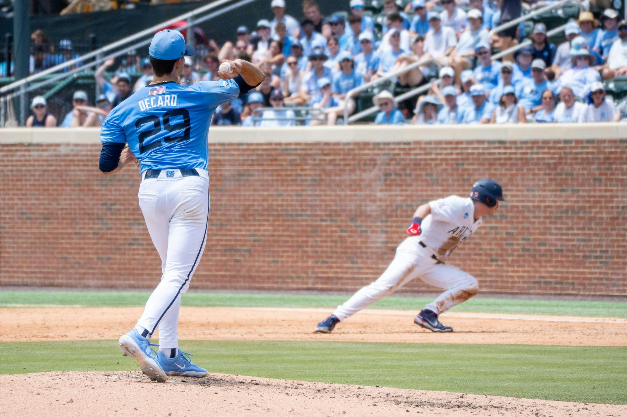 Two out struggles hurt No. 5 UNC baseball in loss to Arizona in Game 2 ...