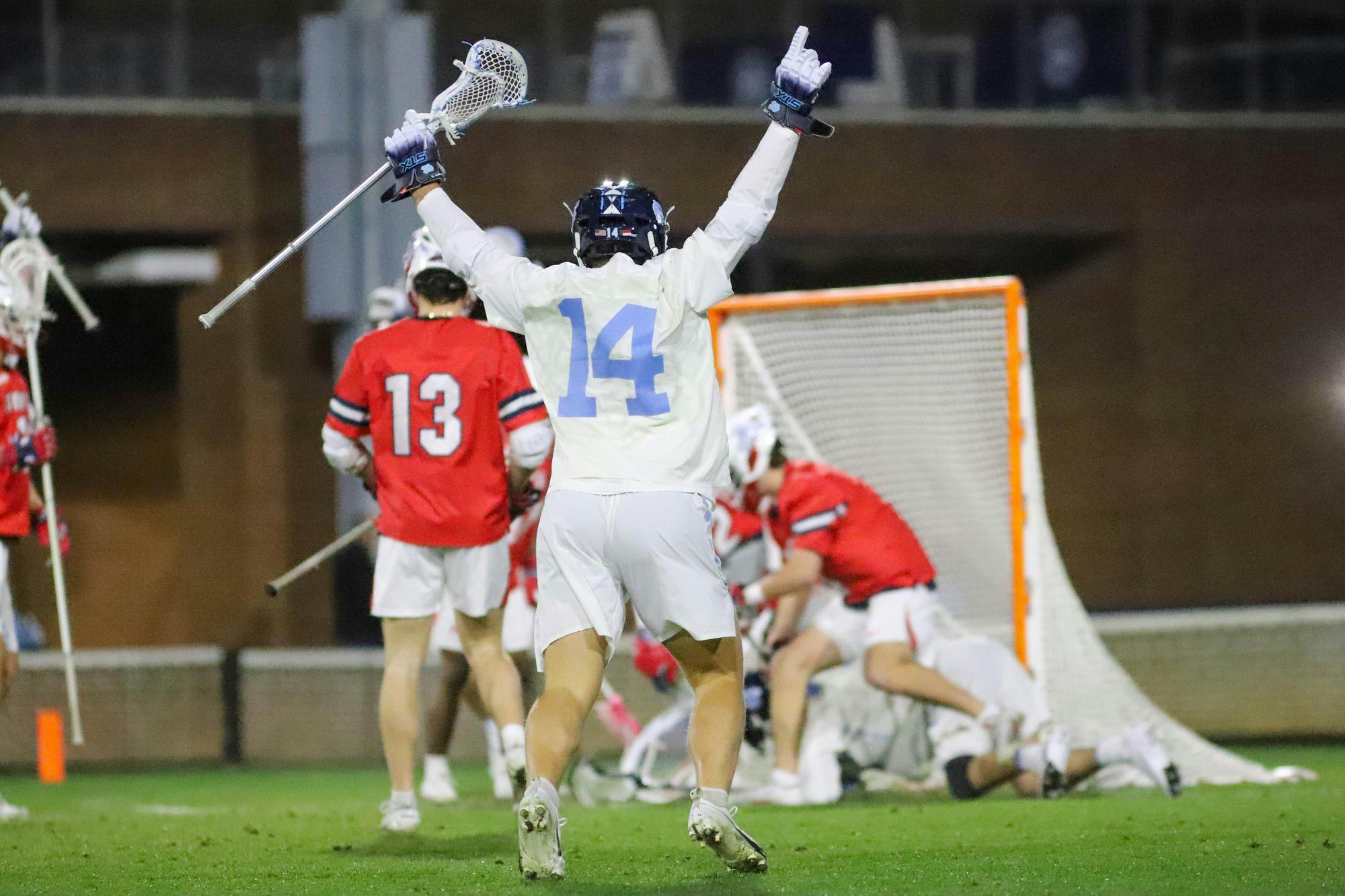 No. 11 UNC men's lacrosse conquers Stony Brook, 9-4, behind a third ...