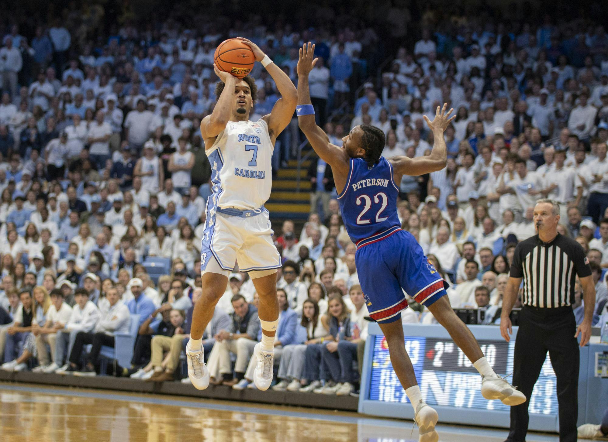 No. 25 UNC men's basketball's second half offense surges in rout of No ...