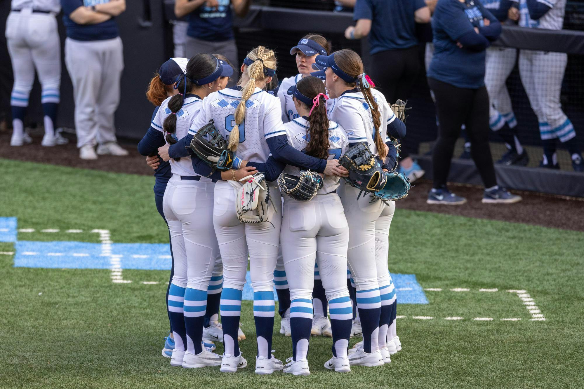 UNC softball downs Bryant, 8-1, in first game of Carolina Classic ...
