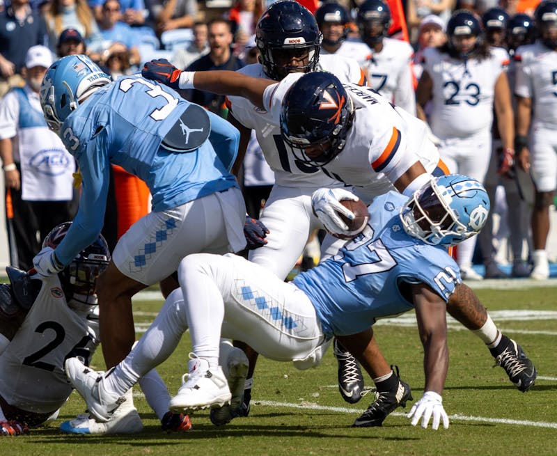 UNC football comes up short in overtime, 17-16, against No. 16 Virginia ...