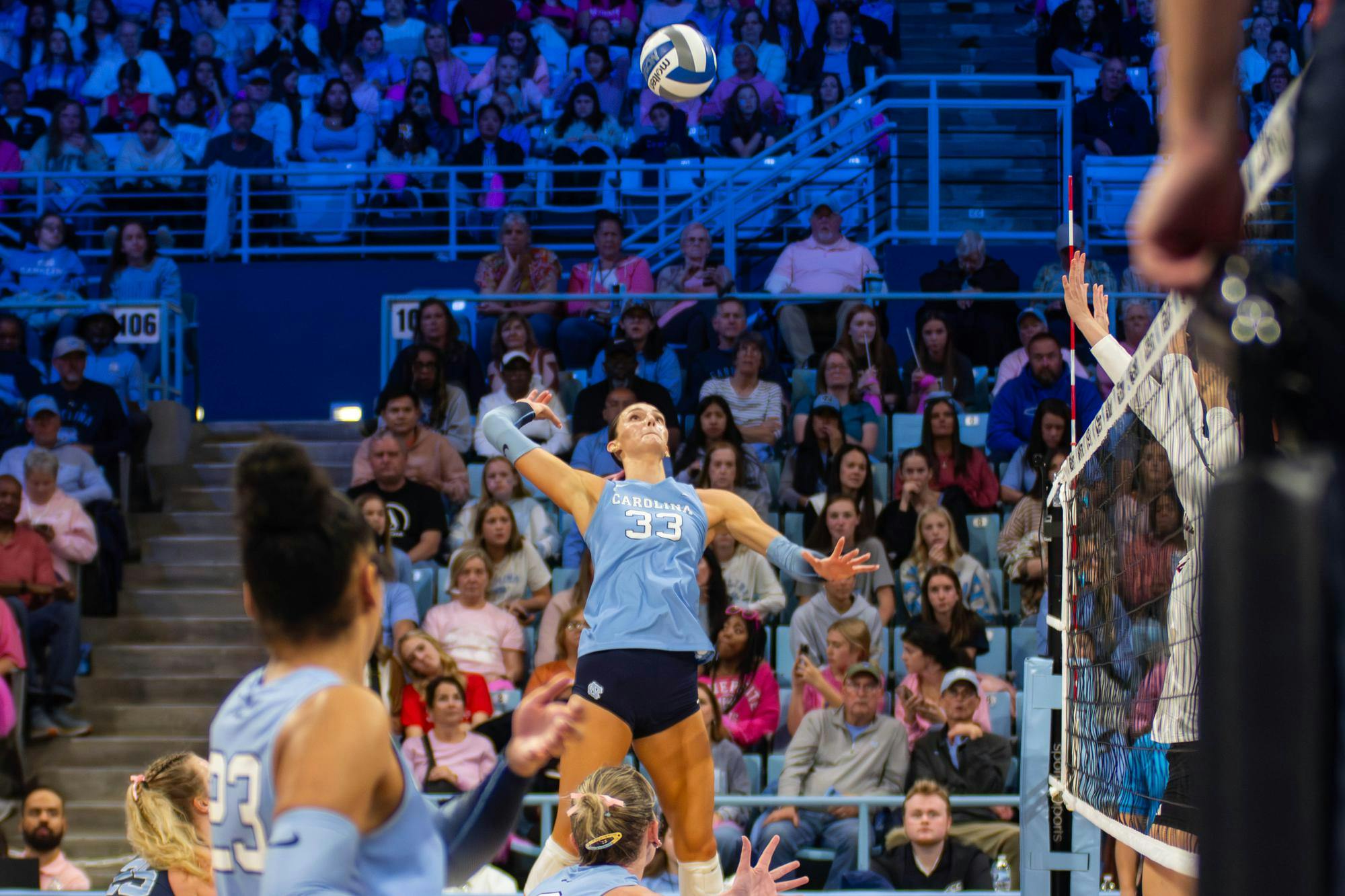 No. 15 UNC volleyball beats Virginia, 3-1, on Friday night - Daily Tar Heel