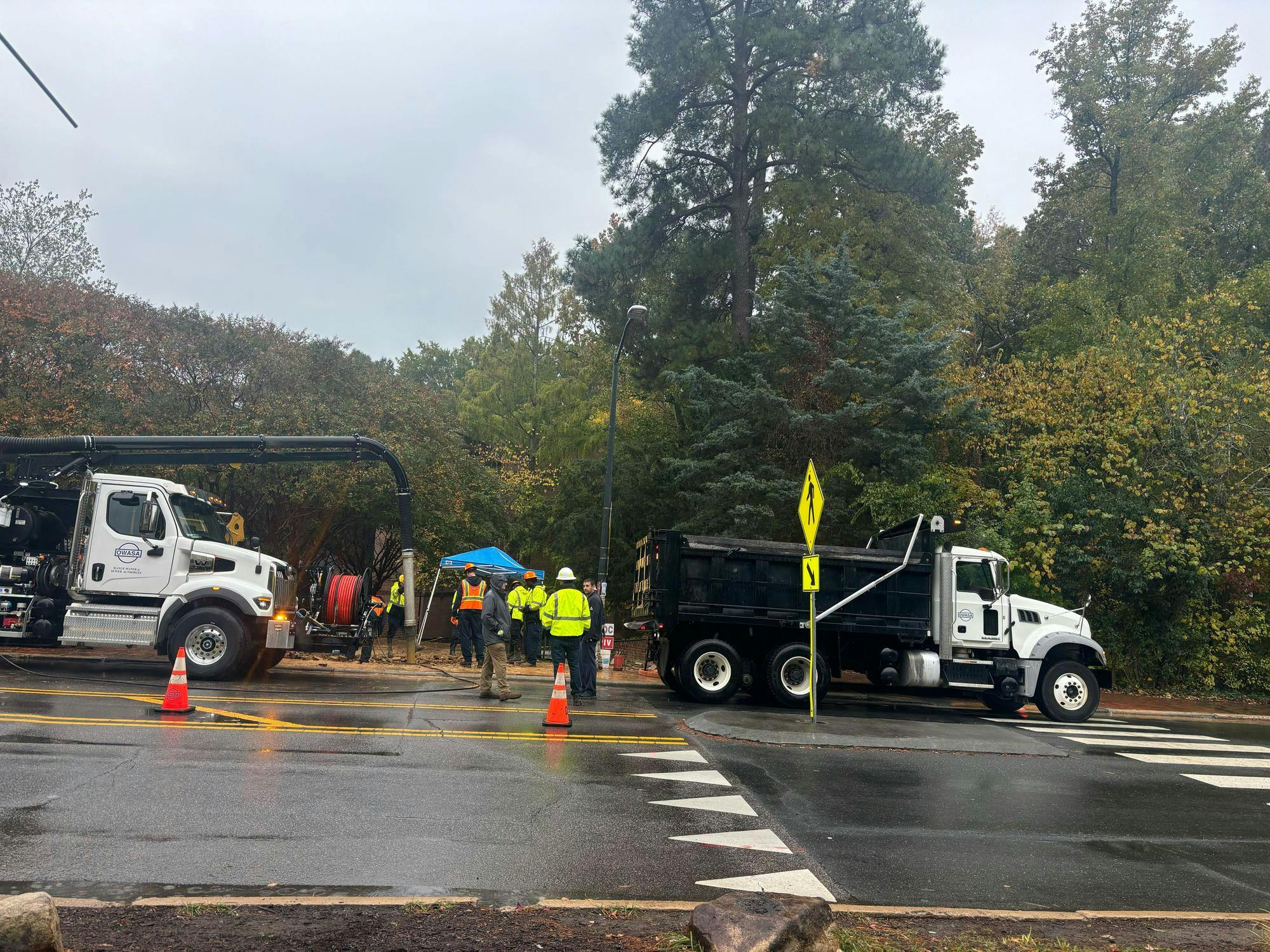 South Road pipe burst leads to boil water advisory for student union ...