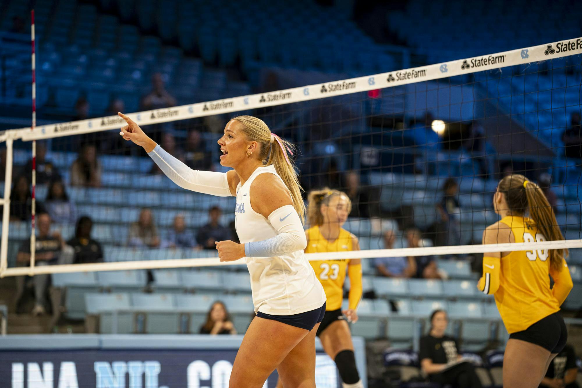 UNC volleyball gets back on track with win over App State, 3-1 - Daily ...