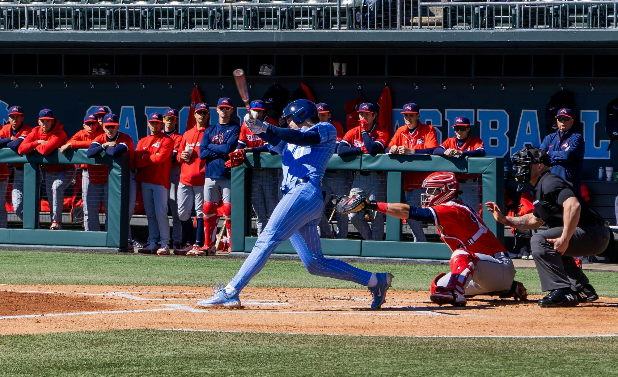 Tyson Bass hits first home run pushing UNC baseball to Stony Brook ...